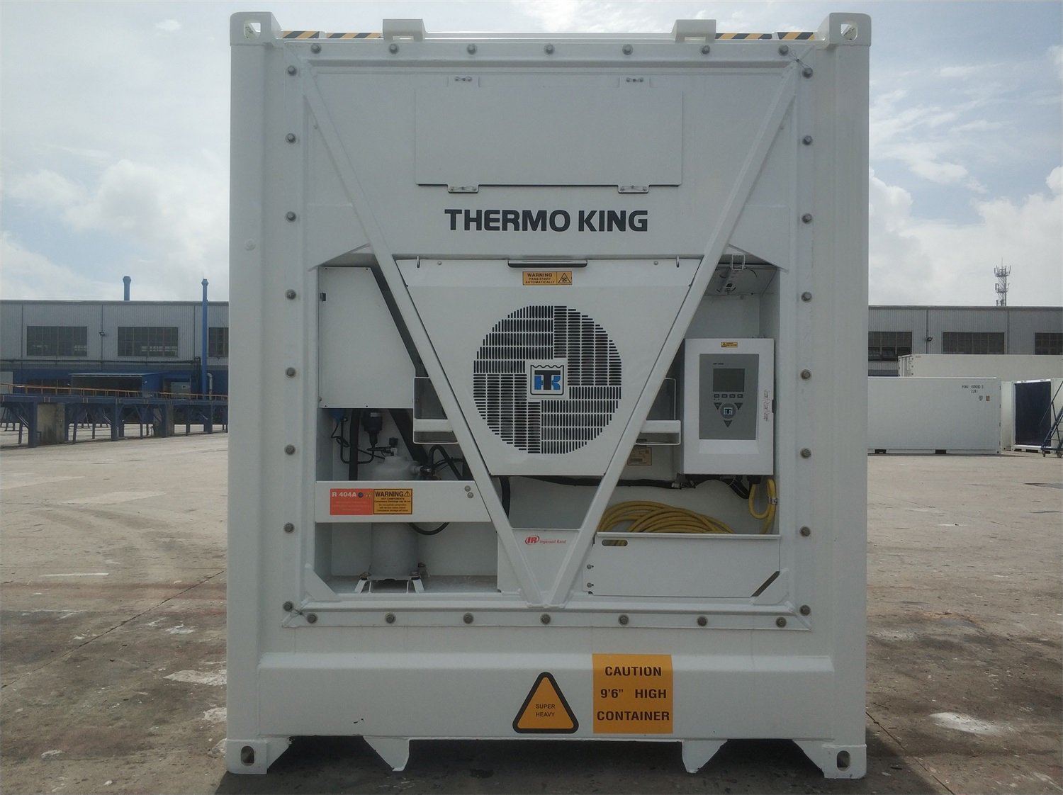 Thermo King Brand 40ft High Cube Reefer Container for Fresh Food ...