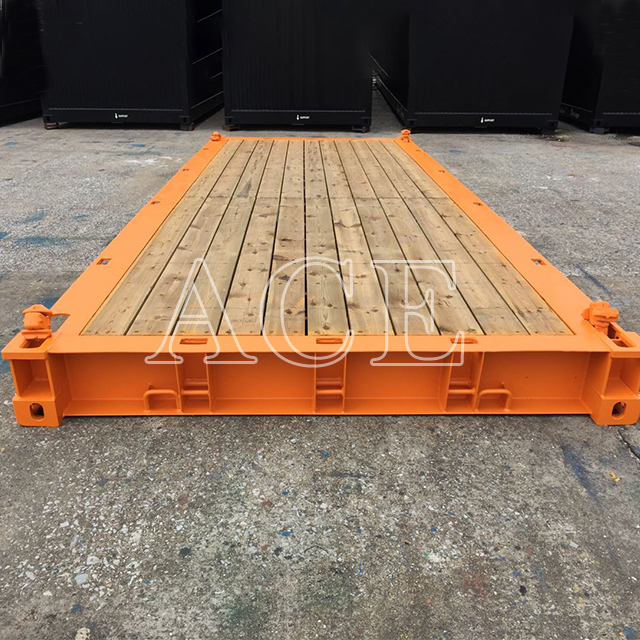 20ft Wood Floor Platform Container for SaleProduct on ACE Container ...